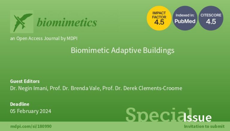 Special Issue "Biomimetic Adaptive Buildings" - Biomimicry New Zealand